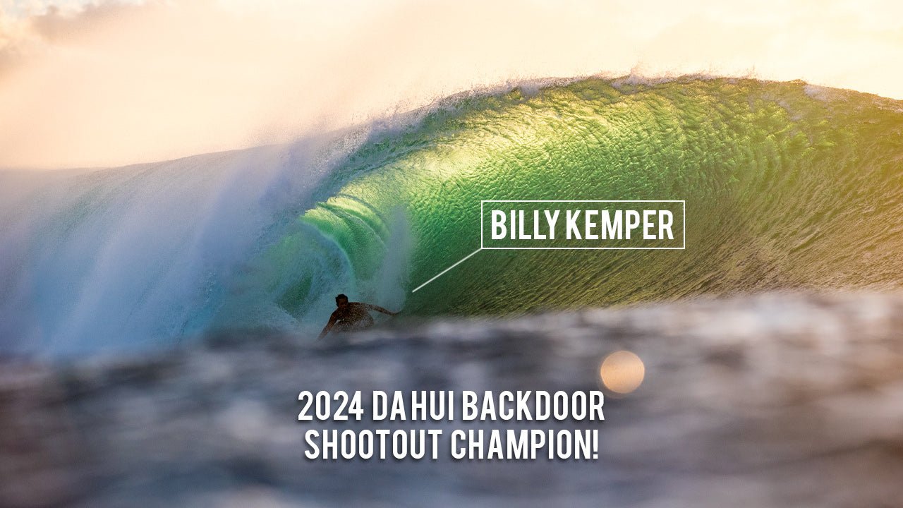 Billy Kemper Wins 2024 Da Hui Backdoor Shootout! – T&C Surf Designs