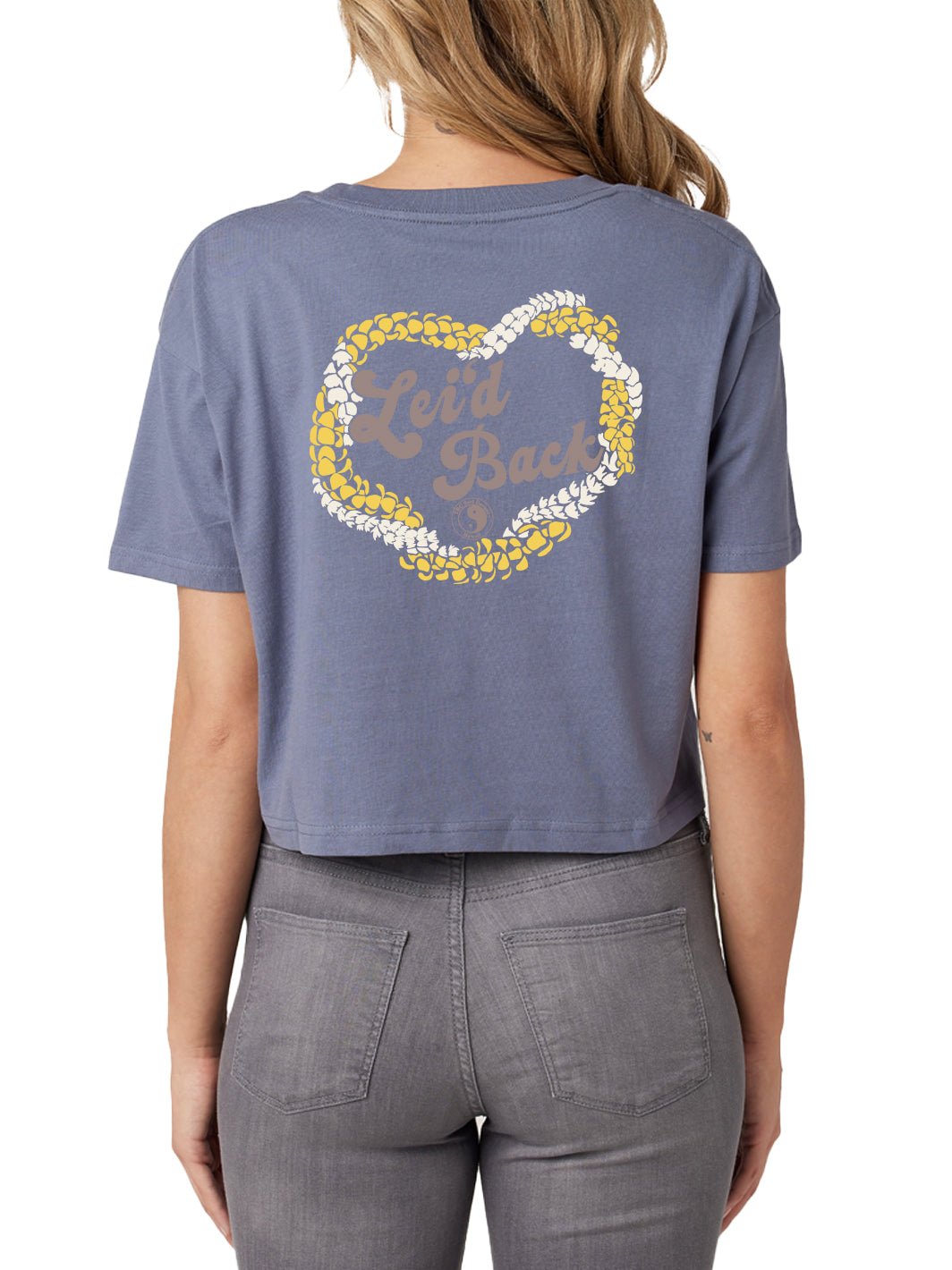 Lei'd Back Crop Tee – T&C Surf Designs